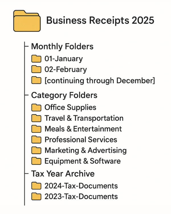 How to Organize Business Receipts: for Small Business Owners